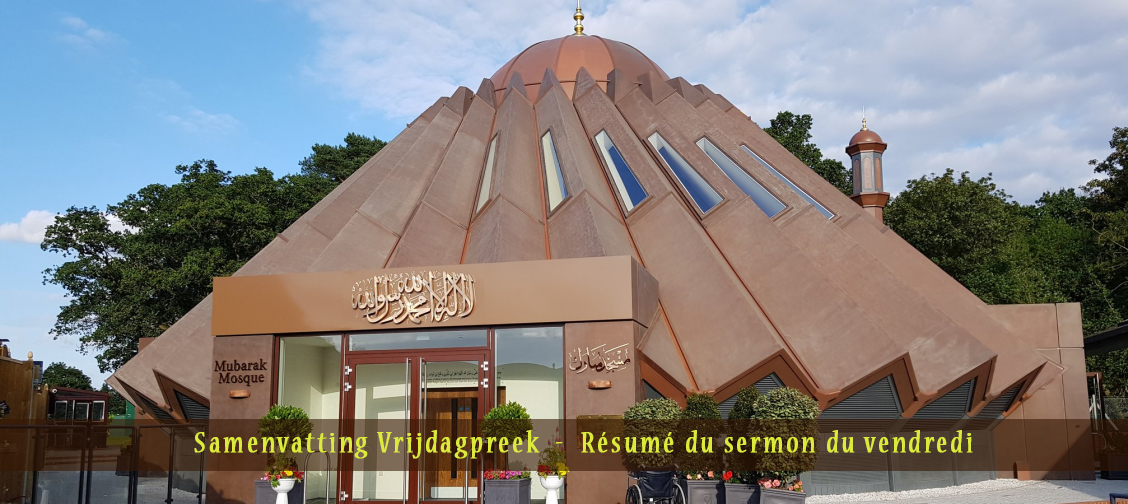 Samenvatting Vrijdagpreek 3 Juni 2022 – Mensen van uitmuntenheid ...